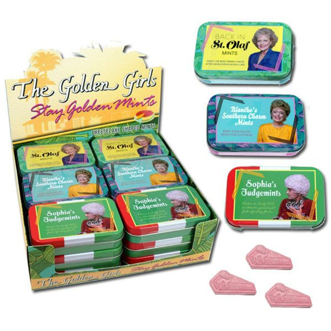 Boston America Golden Girls Candy Mints 1.5oz - 18ct – I Got Your Candy