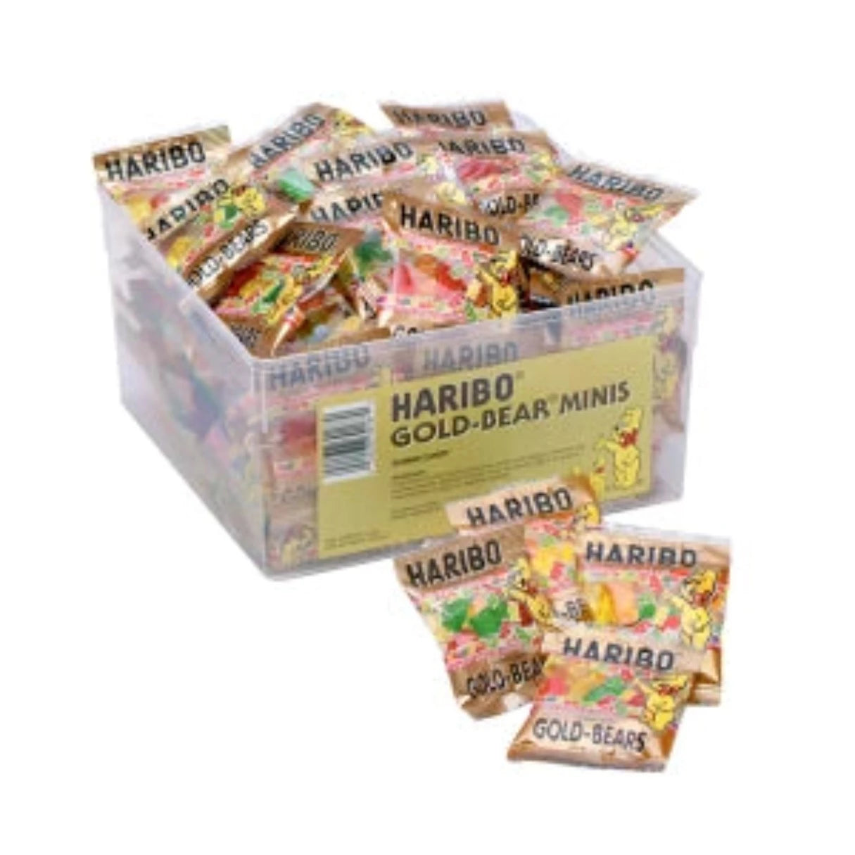 Haribo Gold Mini Packs Gummi Bears 22.8oz - 54ct – I Got Your Candy