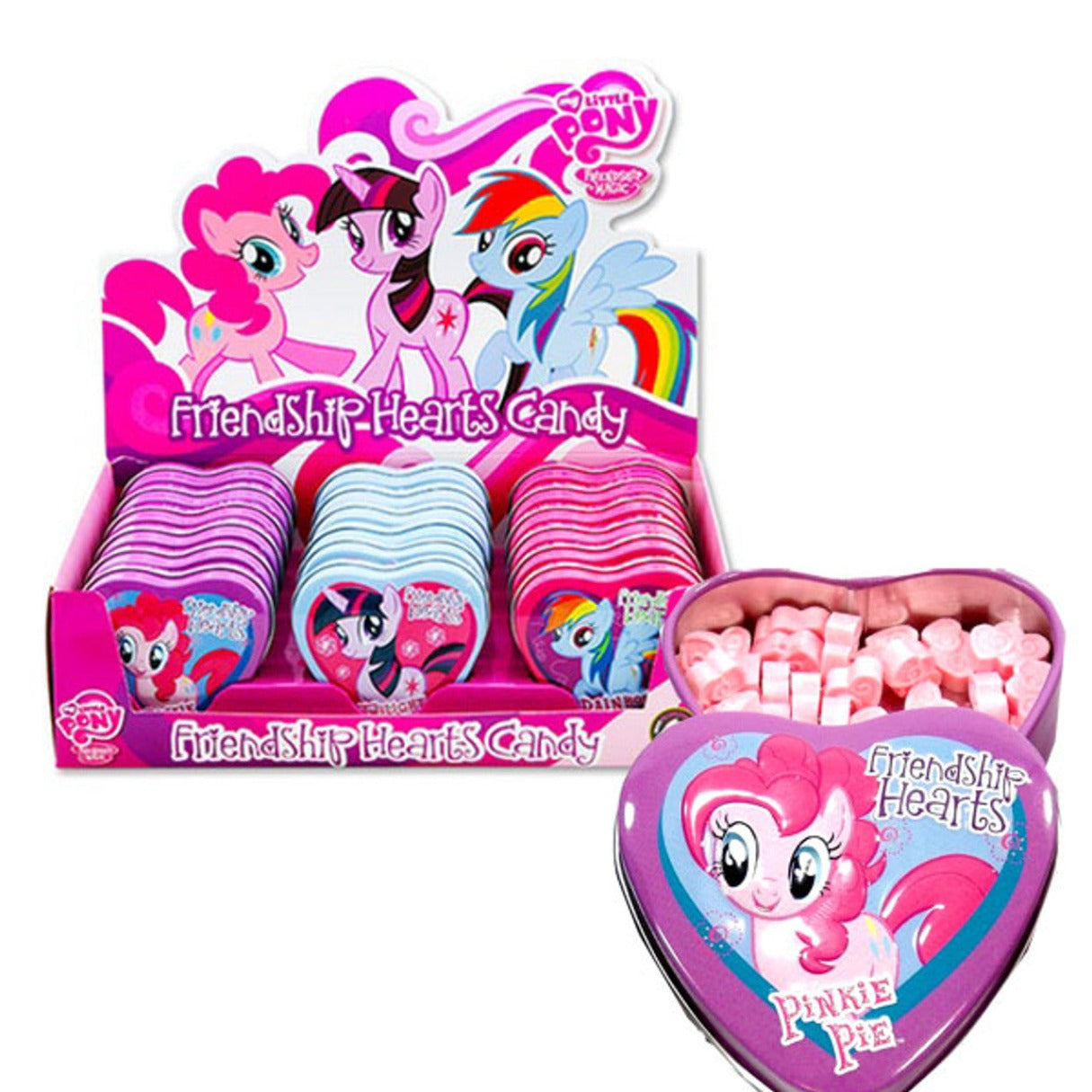 My Little Pony Candy Heart Tins 1oz - 18ct – I Got Your Candy