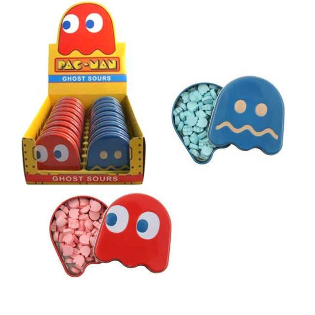 Pac Man Sour Ghosts 1.2oz - 18ct – I Got Your Candy