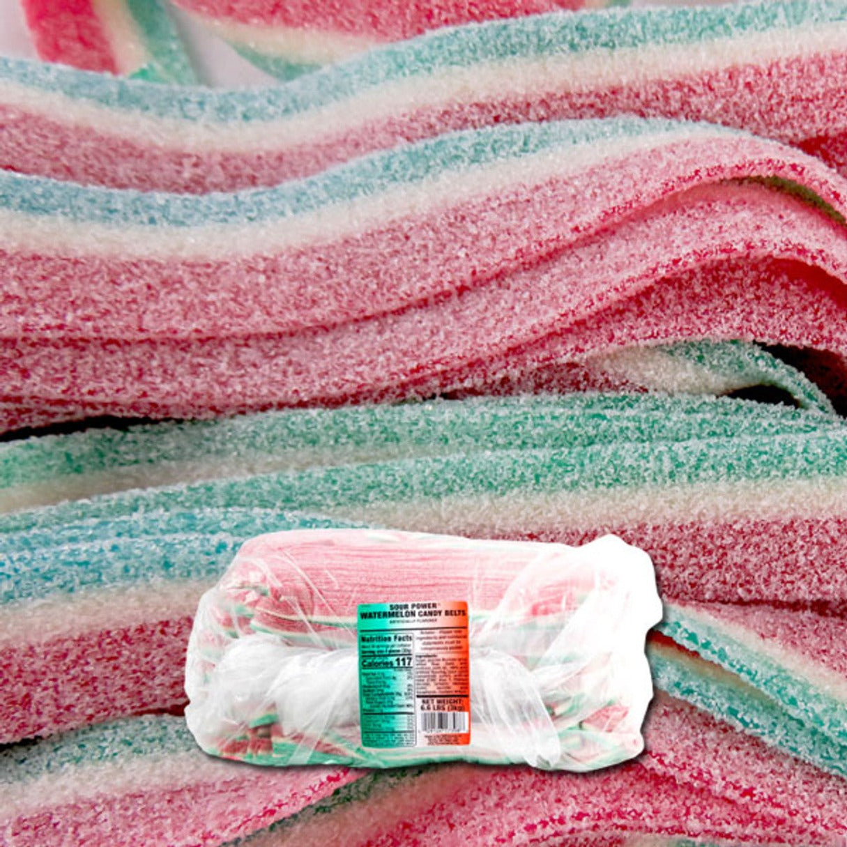 Sour Power Belts Watermelon 6.6lb Bag – I Got Your Candy