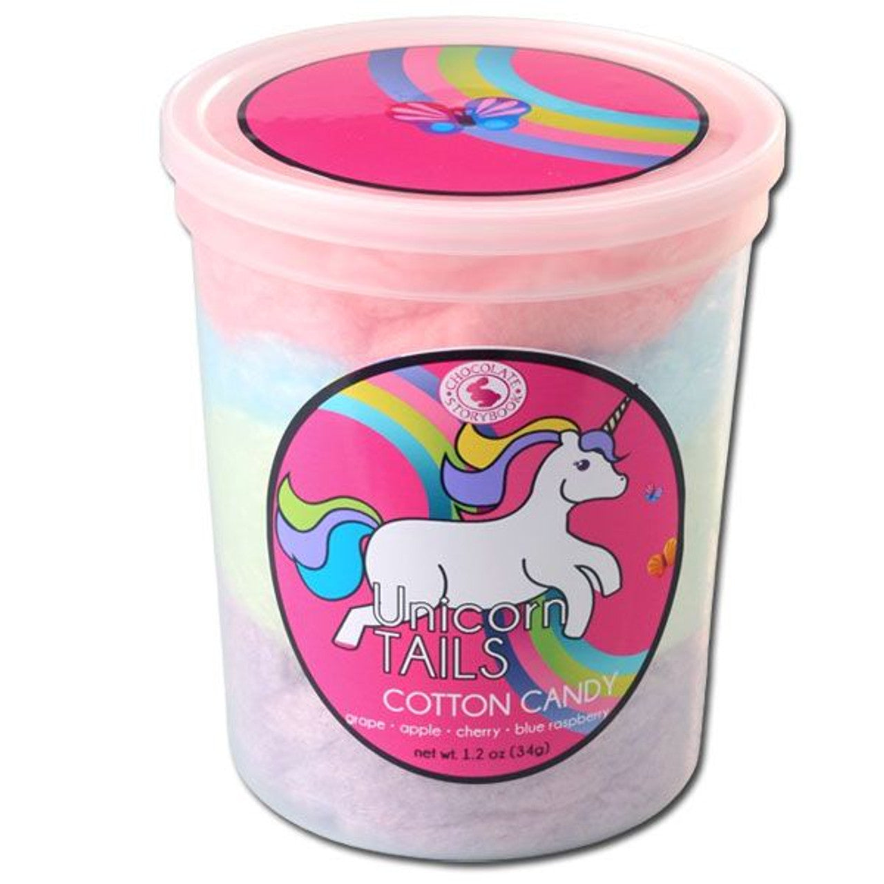 Cotton Candy Unicorn Tails Assorted Flavors 1.75oz - 12ct – I Got Your ...