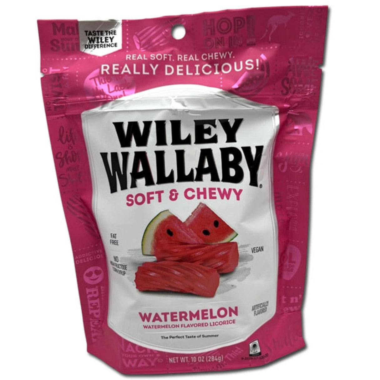 Wiley Wallaby Soft & Chewy Watermelon Licorice 10oz - 10ct – I Got Your ...